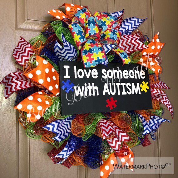 Corona de autismo. ENVÍO GRATIS Concienciación sobre el | Etsy España