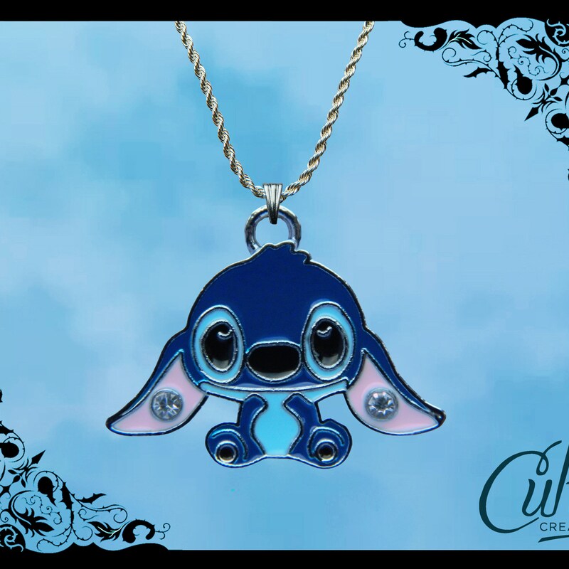 Stitch Necklace - Etsy