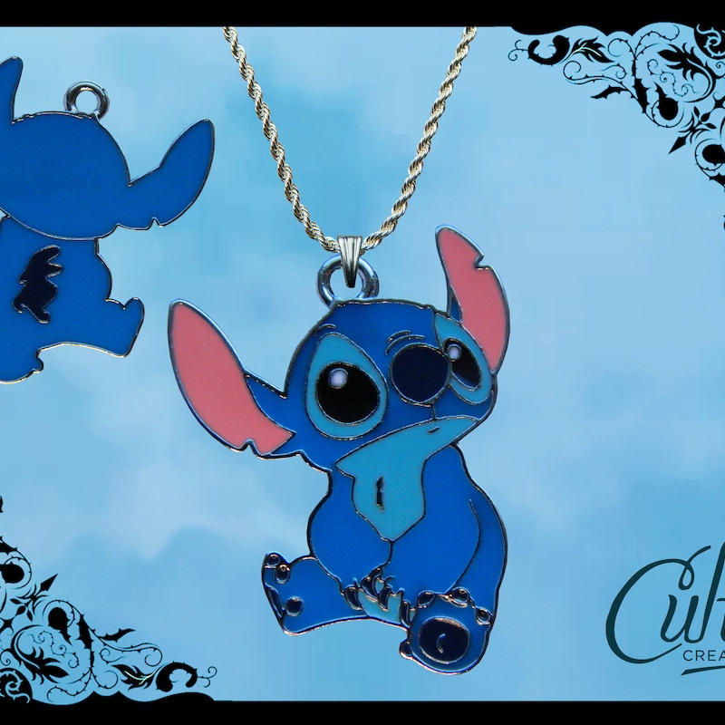 Stitch Necklace - Etsy