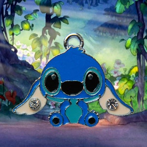 Disney Lilo & Stitch Key Chain/keyring With Stitch and Angel - Etsy
