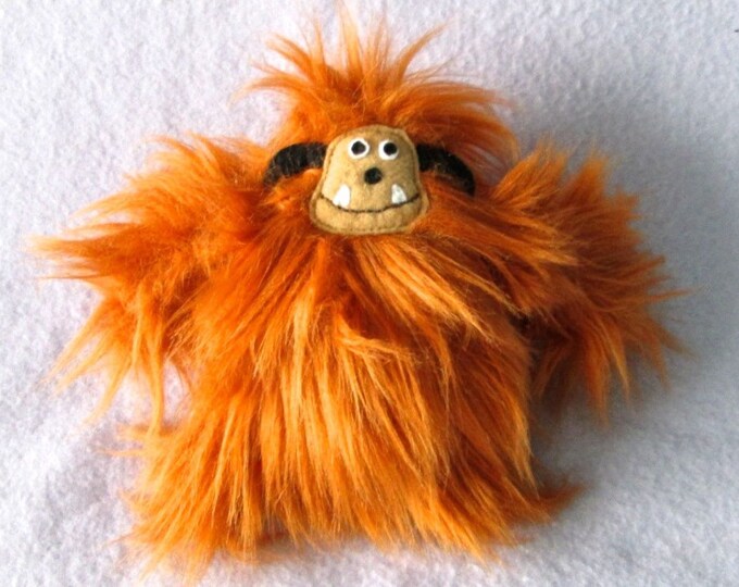 Giant Furry Monster Catnip Cat Toy - Etsy