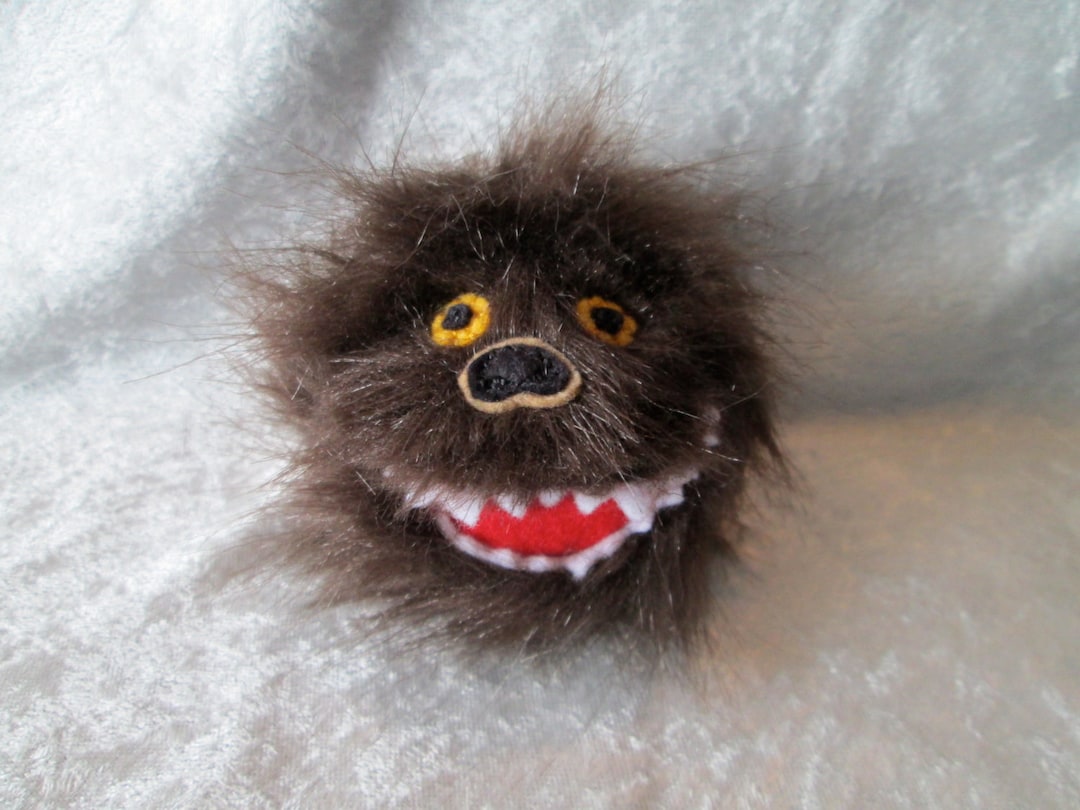 Fuzzy Monster Catnip Ball Cat Toy - Etsy