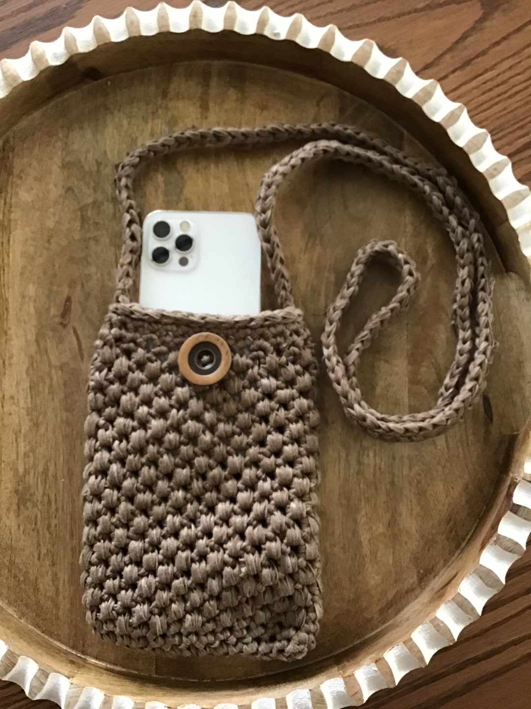 CROCHET Pattern - Easy Beginner - Phone Purse- the Sidekick in Spike ...