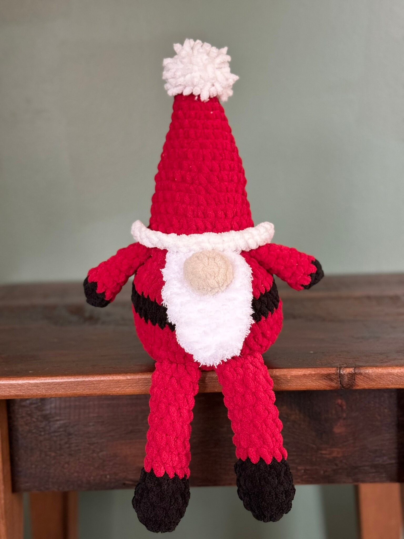 Santa Gnome CROCHET PATTERN - Etsy