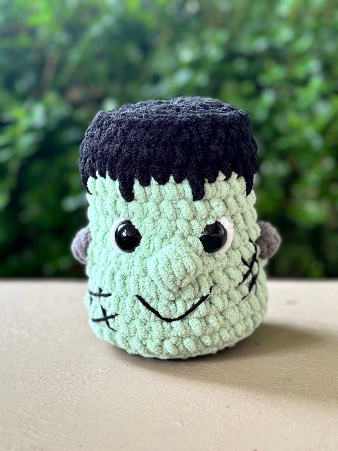EASY No Sew Frankenstein CROCHET PATTERN - Etsy