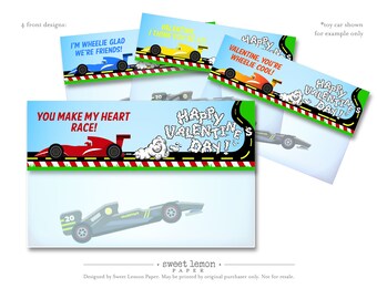 Hot Wheels Valentine | Etsy