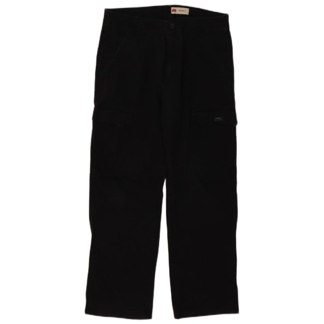 WRANGLER Mens Relaxed Fit Cargo Trousers W32 L29 Black Cotton - Etsy