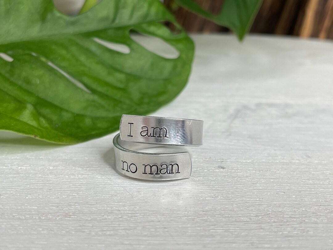 I Am No Man Ring | I Am No Man Gift | Eowyn Ring | Return of the King ...