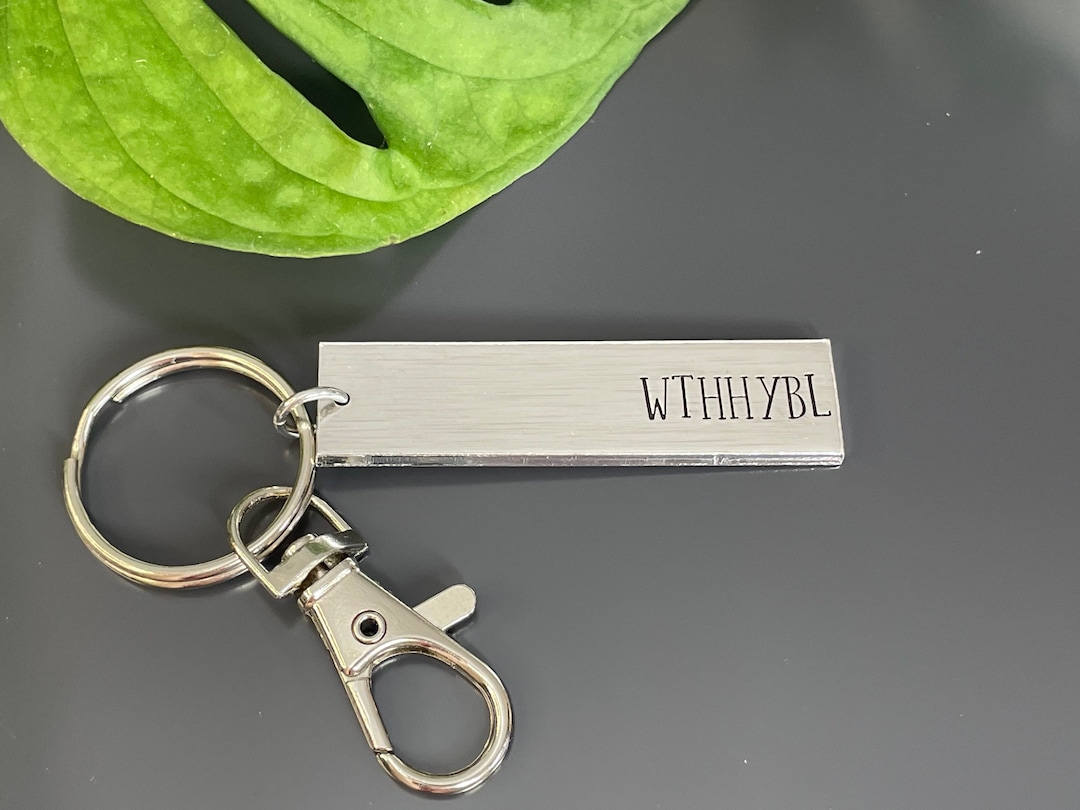 WTHHYBL Keychain | Where the Hell Have You Been Loca Keychain | Bella ...