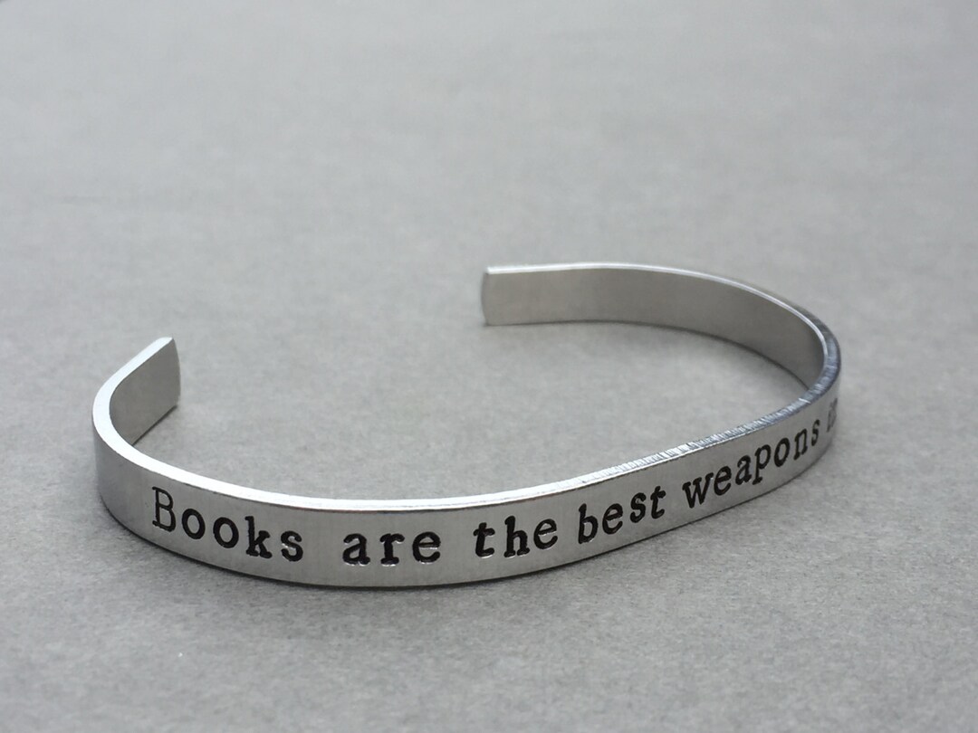 Books Are the Best Weapons in the World / Dr. Who / Book Club Gift ...