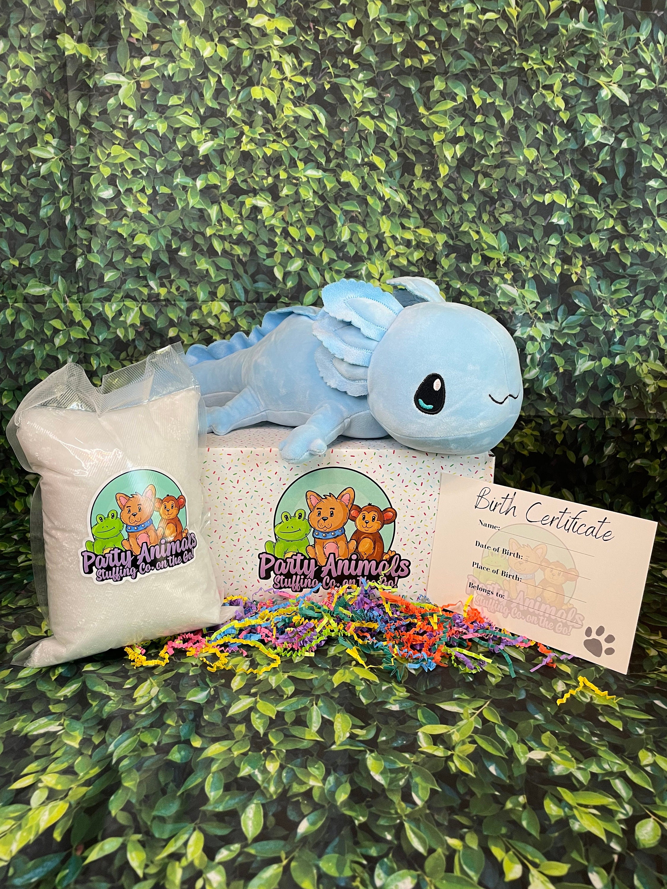 DIY Stuffed Axolotl Kit Stuffed Animal Kit 16 - Etsy