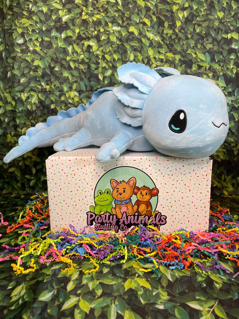 DIY Stuffed Axolotl Kit Stuffed Animal Kit 16 - Etsy