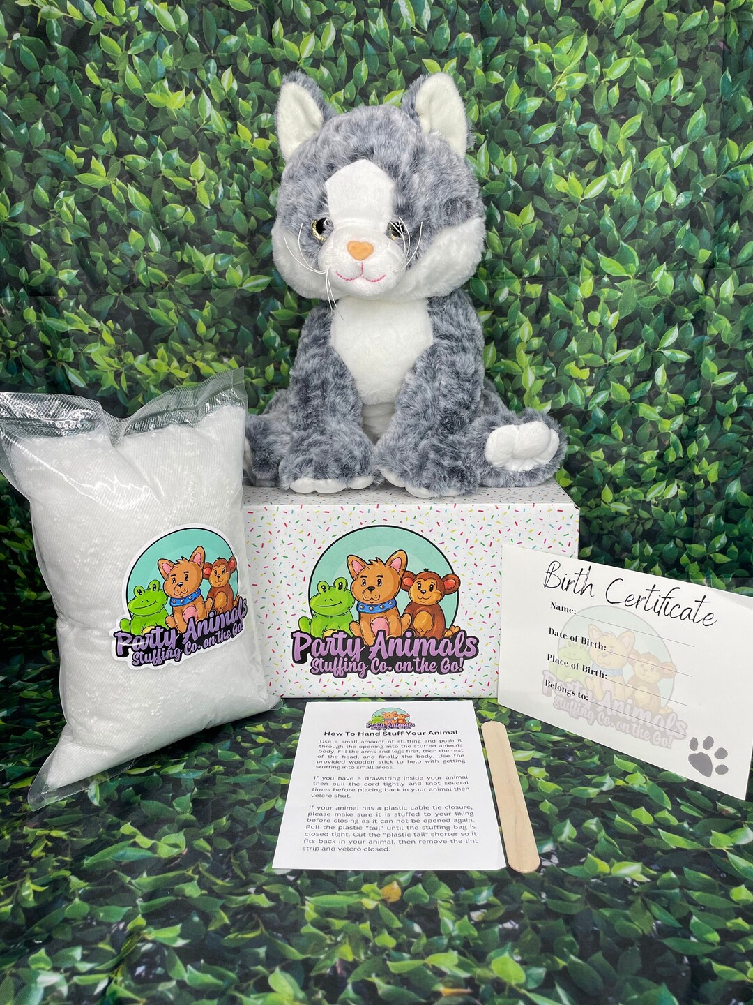 DIY Stuffed Tabby Cat Kit Stuffed Animal Kit 1416 Stuffed Animal ...