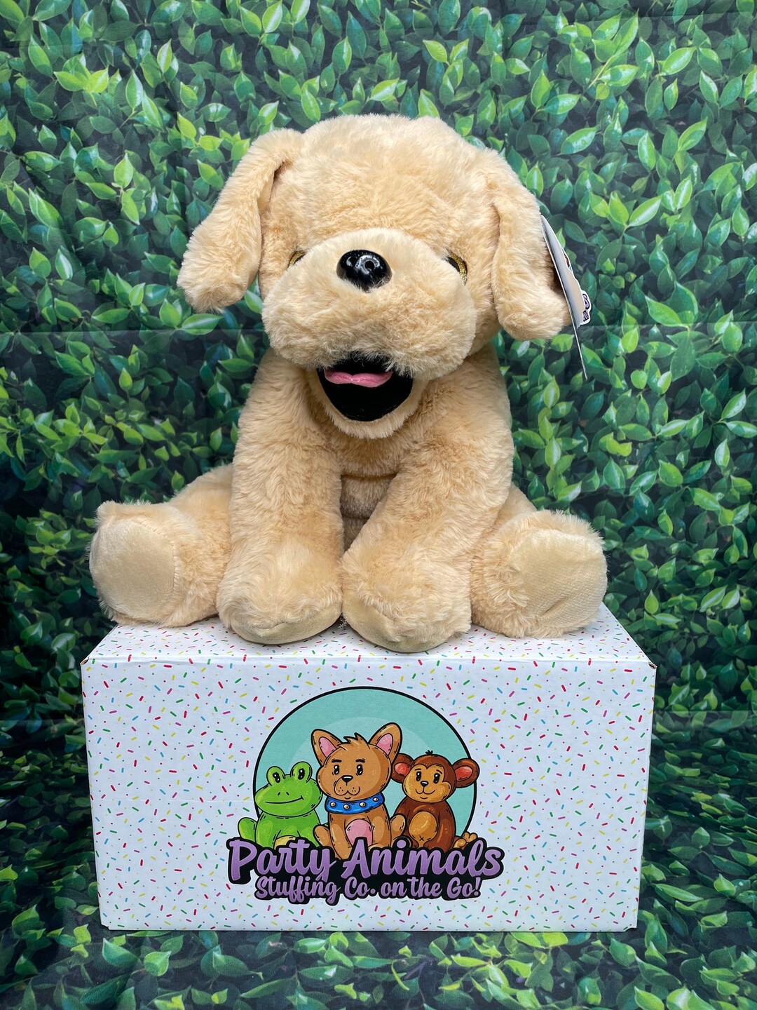 WEIGHTED Stuffed Labrador Dog Weighted Stuffed Animal Weighted Plush 14 ...