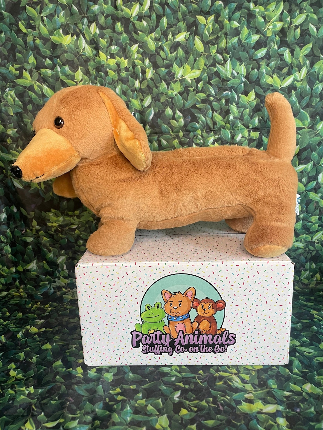 WEIGHTED Stuffed Dachshund Weighted Stuffed Animal Weighted Plush 14 16 ...