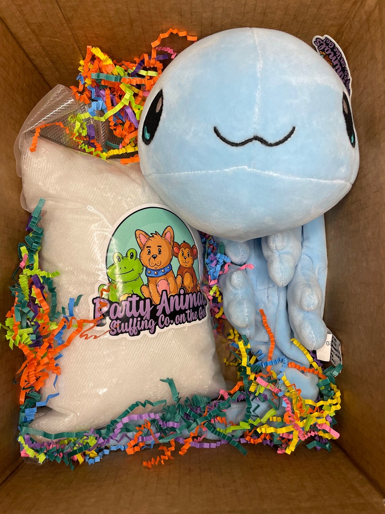 DIY Stuffed Axolotl Kit Stuffed Animal Kit 16 - Etsy