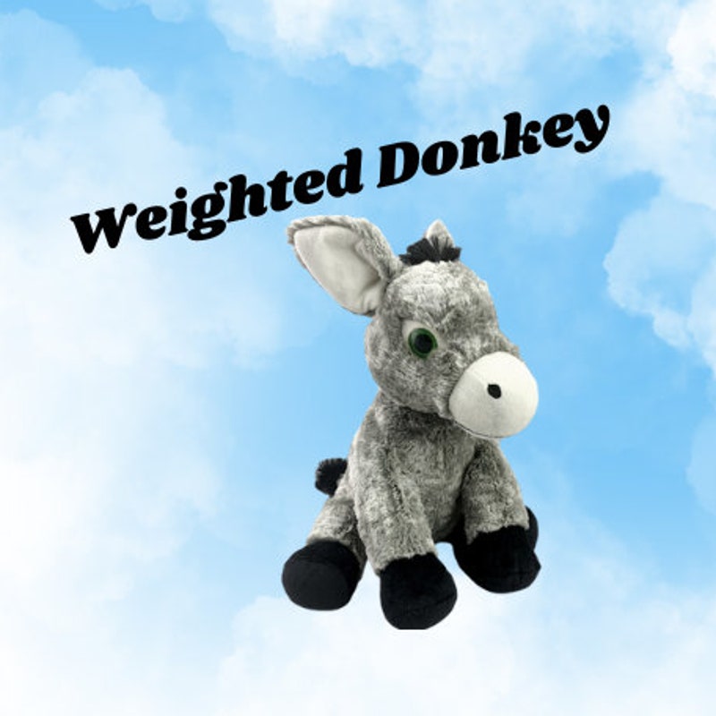 Stuffed Donkey - Etsy