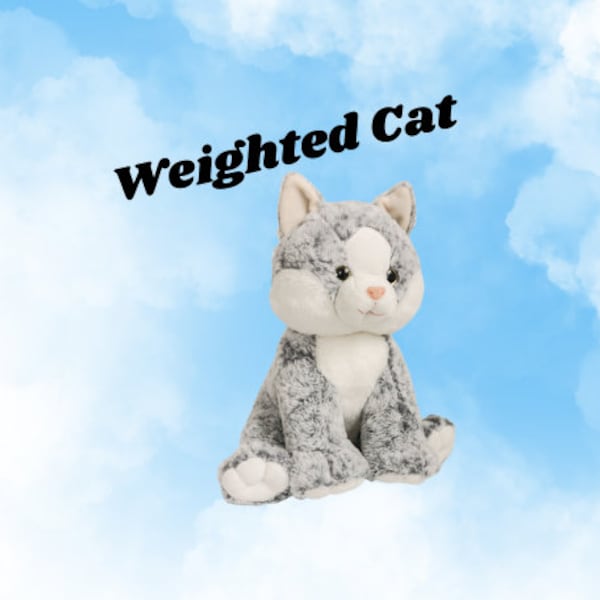 Weighted Stuffed "cat" Sensory - Etsy