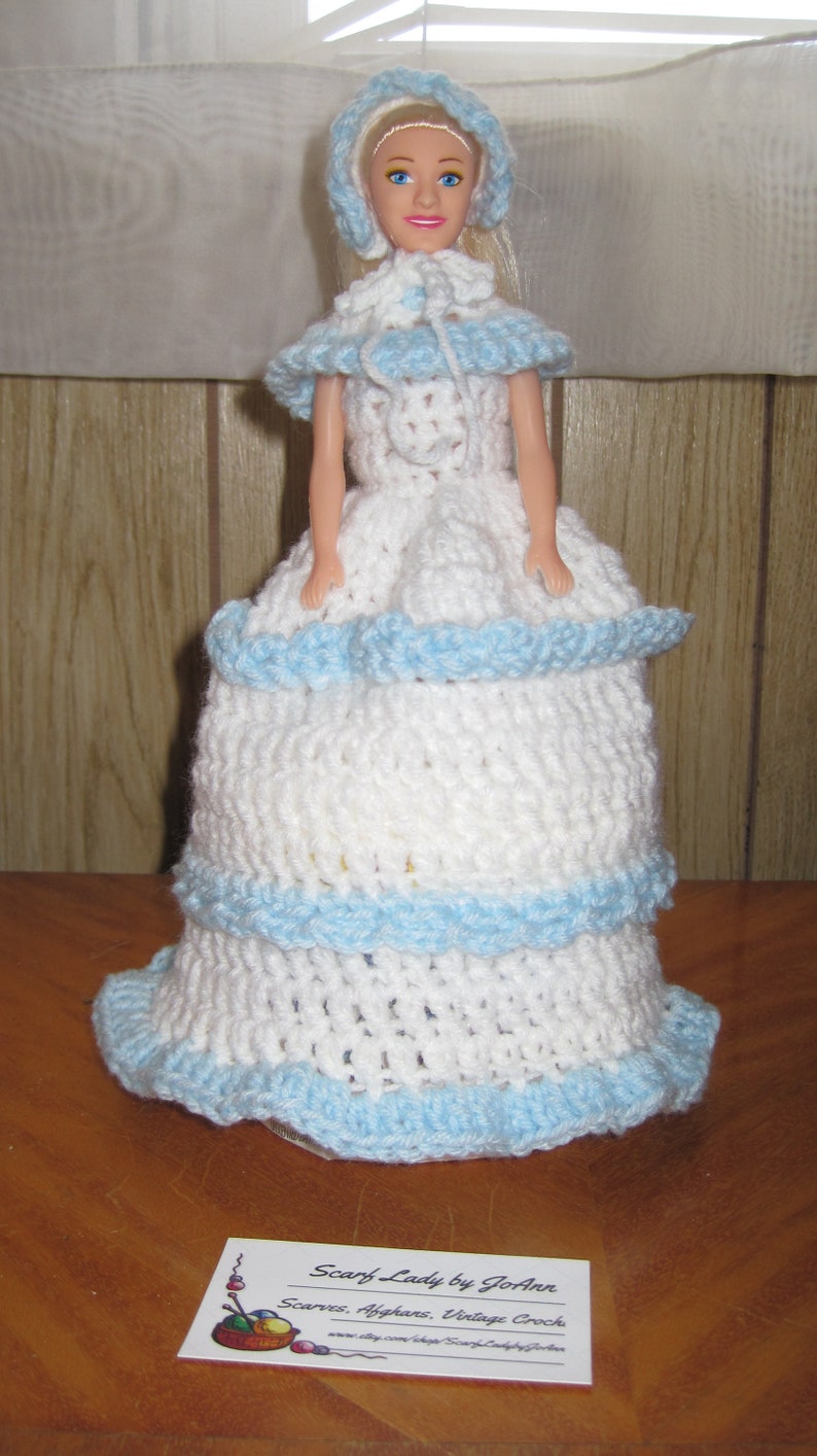 Crochet Toilet Tissue Doll Cover Vintage Crochet Toilet Paper - Etsy