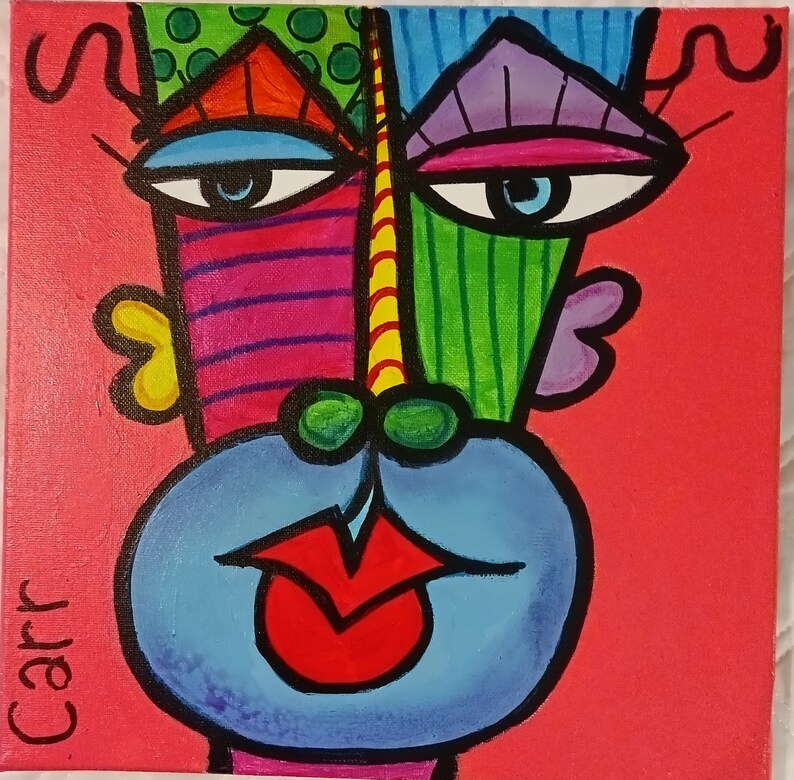 Funny Faces by Bob Carr Designs - Etsy