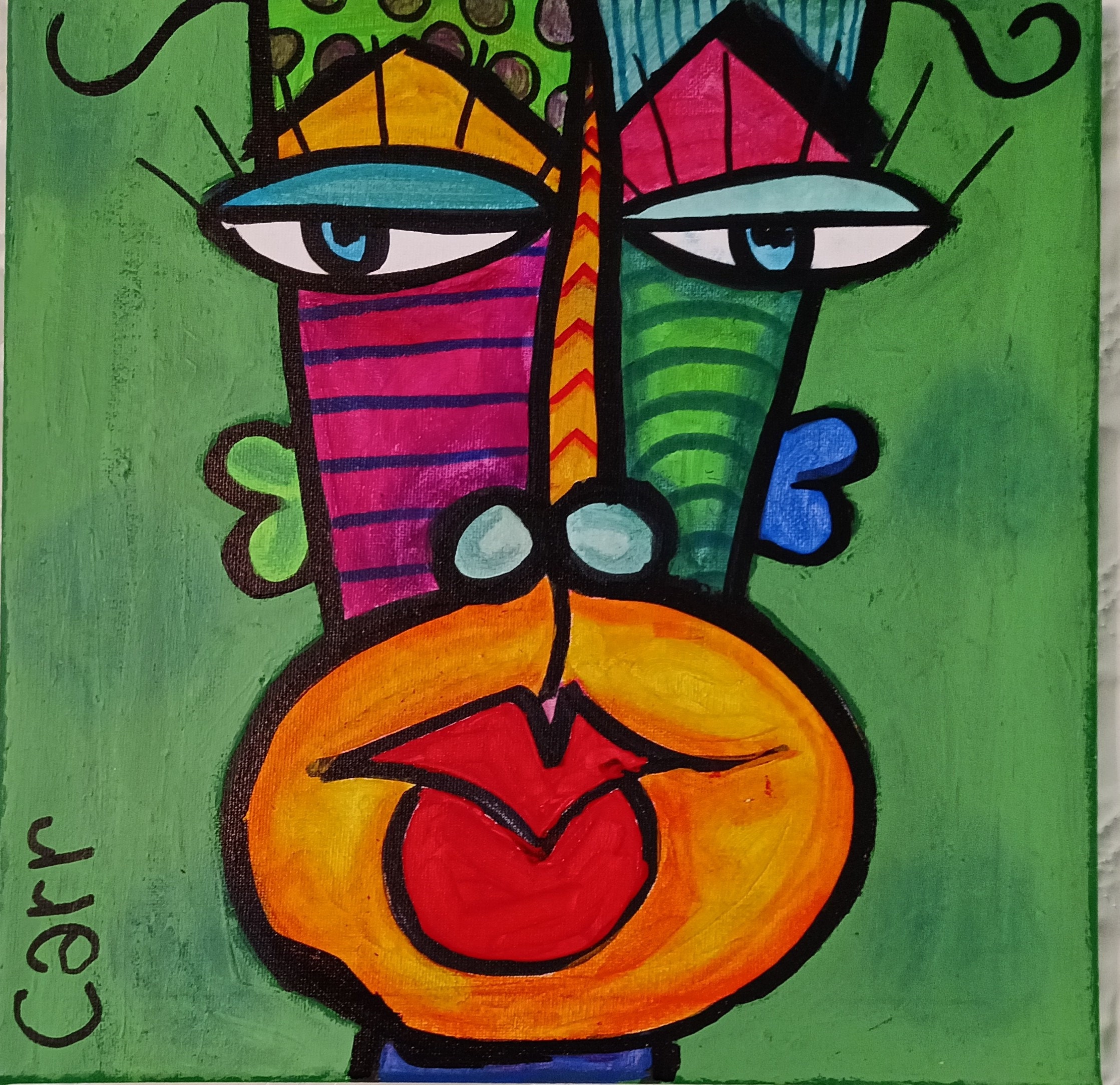 Funny Faces by Bob Carr Designs - Etsy