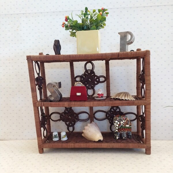 Wicker Shelf - Etsy