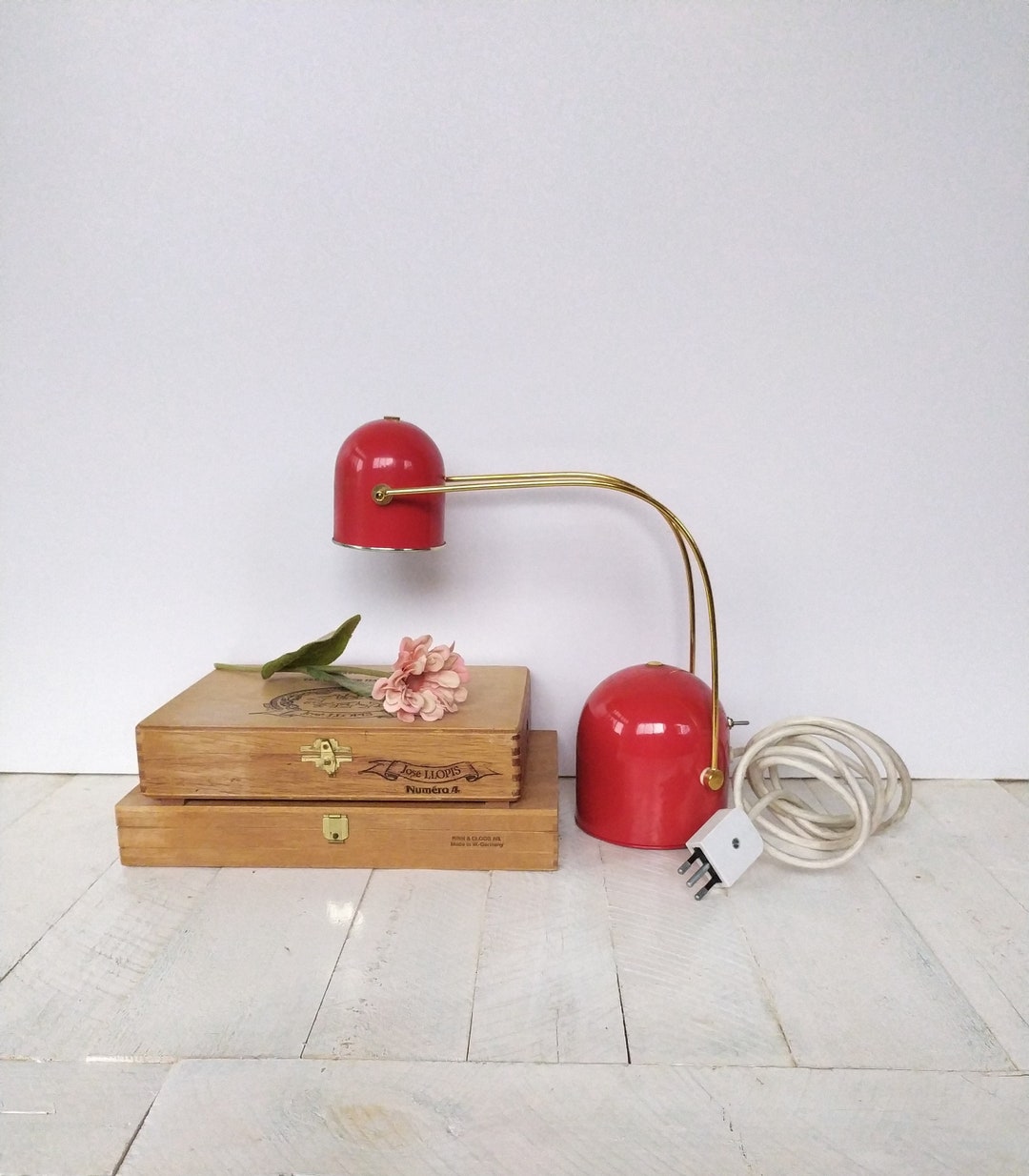 Vintage Table Lamp, Mid Century Modern Lamp, Space Age - Etsy