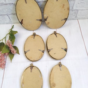 Vintage Brass Oval Frame, Vintage Wall Art, Home Decor - Etsy