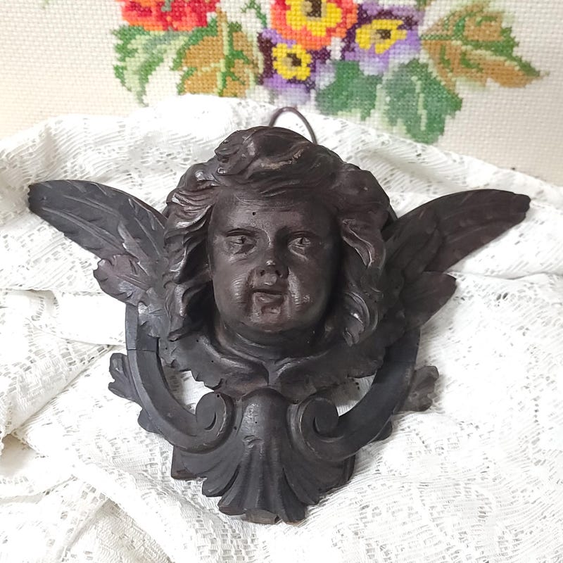 Wood Carved Angels - Etsy