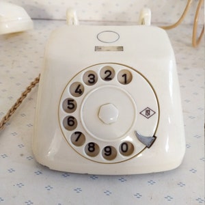 Vintage Rotary Phone Vintage Telephone 60s - Etsy