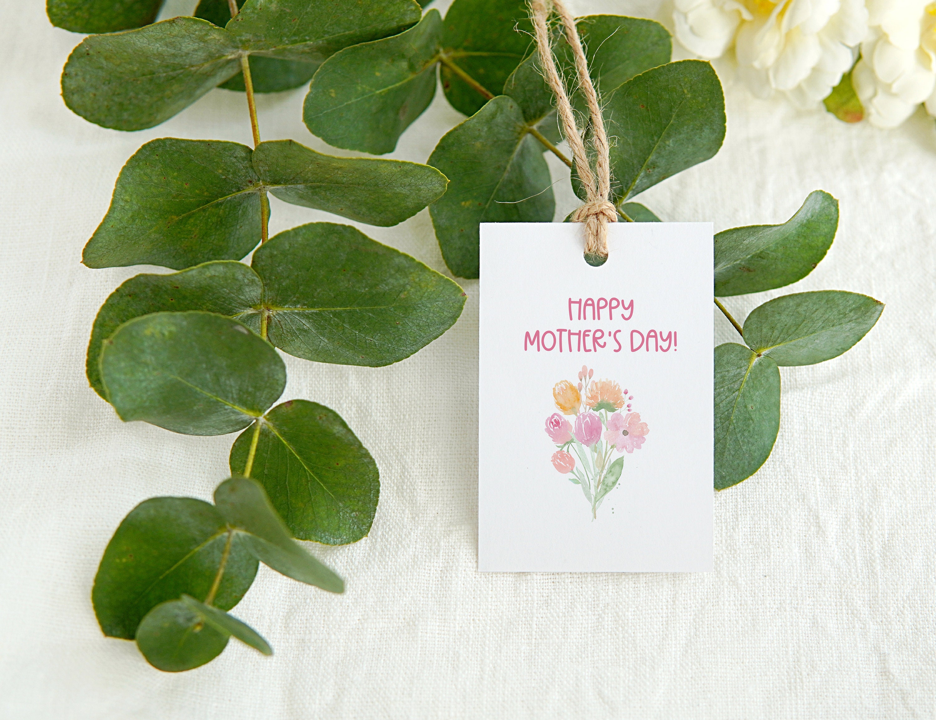 Mother’s Day Printable Gift Tags | Watercolor Floral - Etsy
