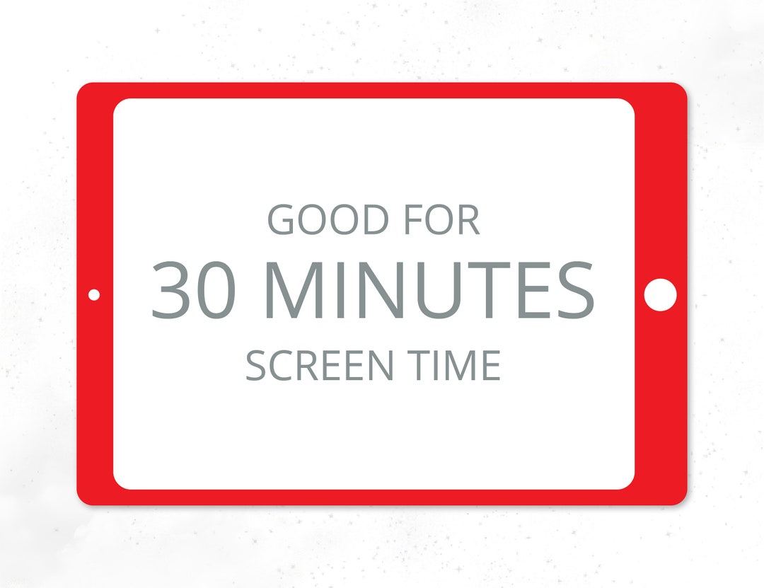 Printable Screen Time Tickets | Tech Time Tickets | Screen Coupons for ...