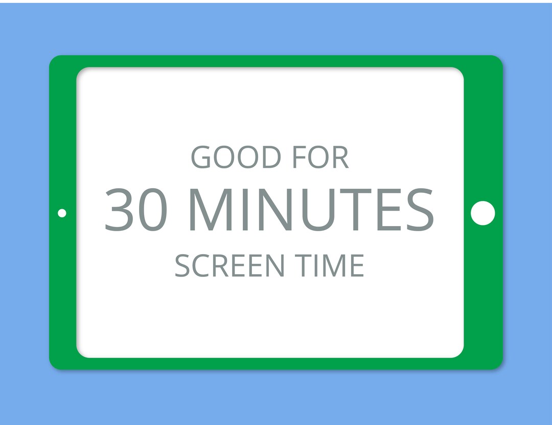 Printable Screen Time Tickets: Reward Coupons for Kids (PDF) - Etsy