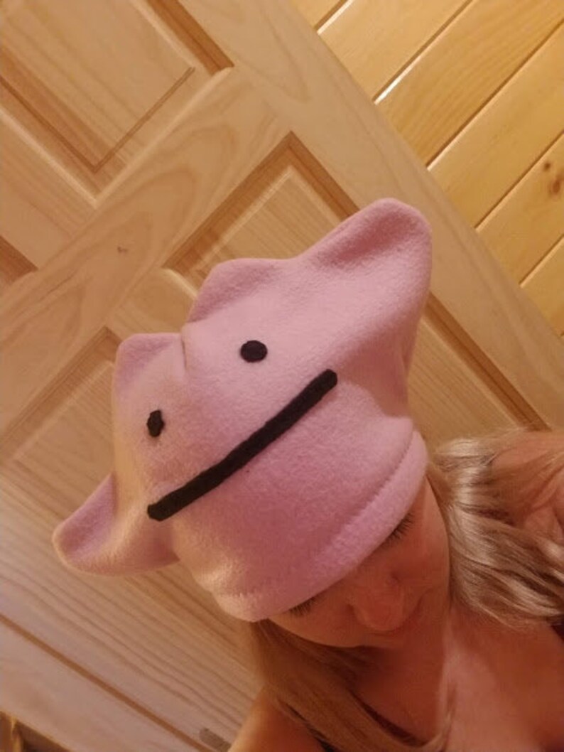 Pokemon Inspired Ditto Cosplay Hat | Etsy
