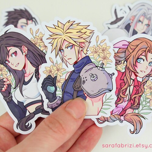 Final Fantasy Macbook Decal Cloud Macbook Sticker Macbook Pro | Etsy