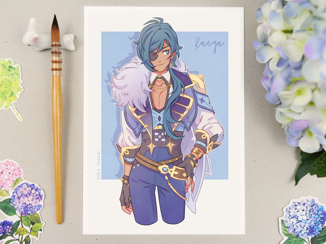 Kaeya High Quality PRINT - Etsy