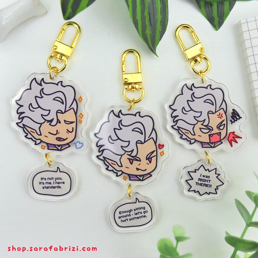 Astarion Keycharms // Baldur's Gate III - Etsy