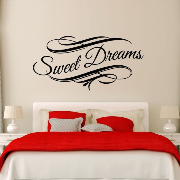 Sweet Dreams Decal - Etsy Canada
