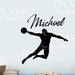 Water Polo Player Decal Custom Name Wall Personalized Vinyl Sticker ...