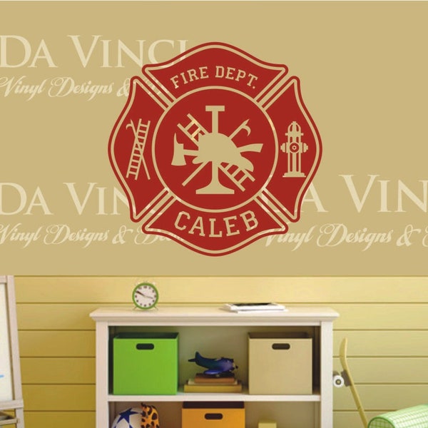 Fire Station Decal - Etsy