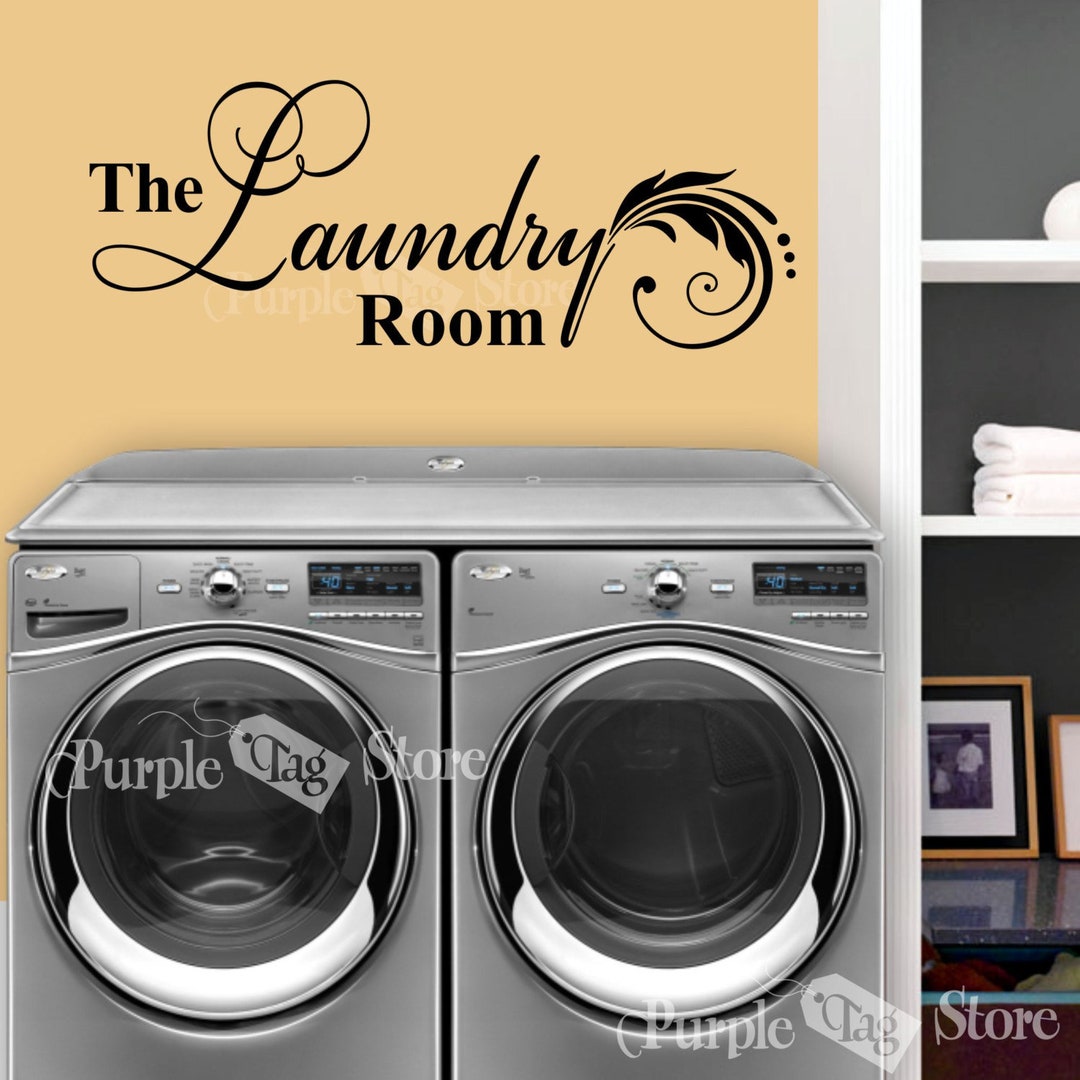 The Laundry Room Vinyl Wall Art Home Decor Quote Decal Sticker ...