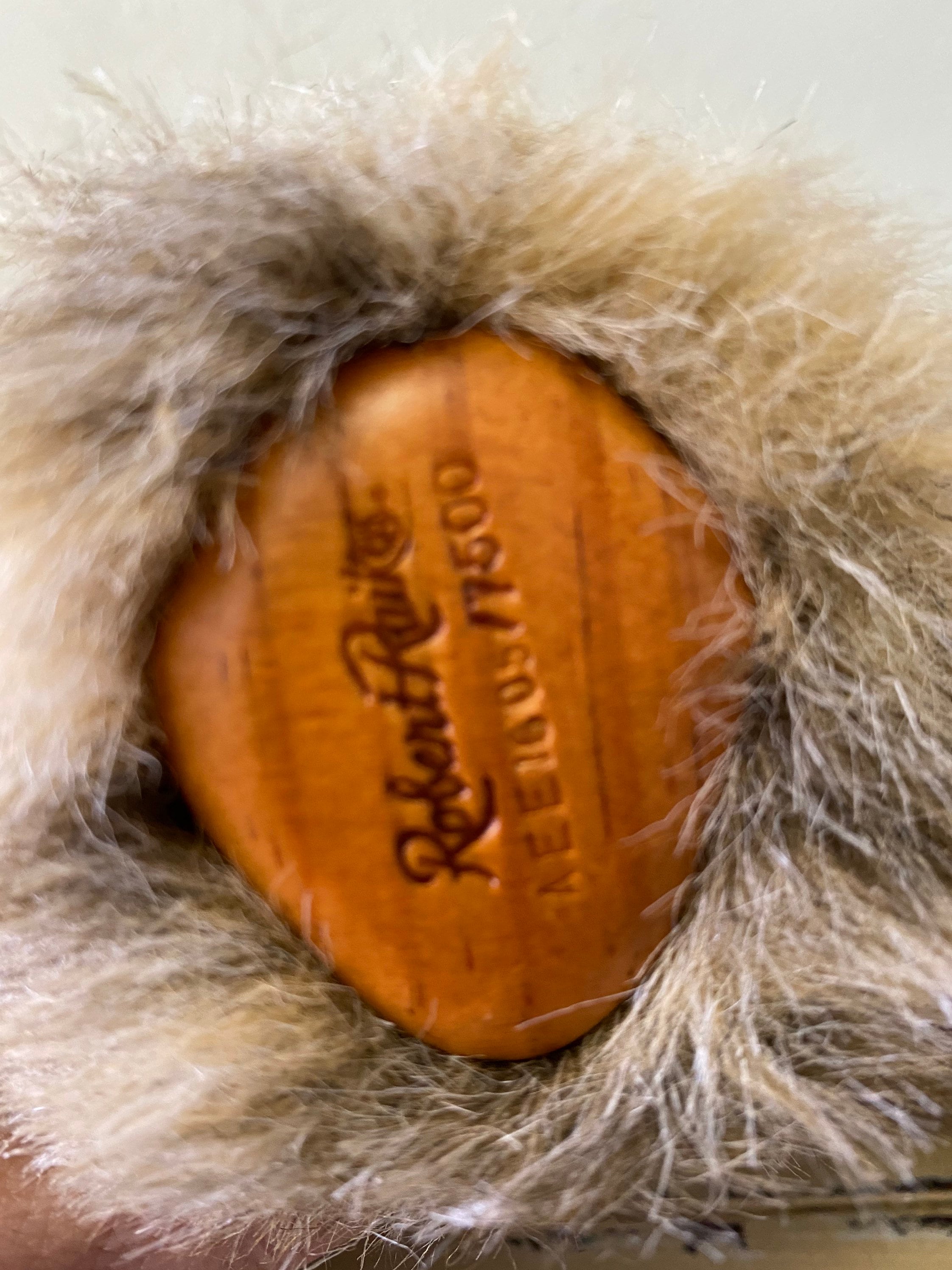 Sidney the Cat Wooden Faced, Robert Raikes Wooden Faced Teddy Bears ...