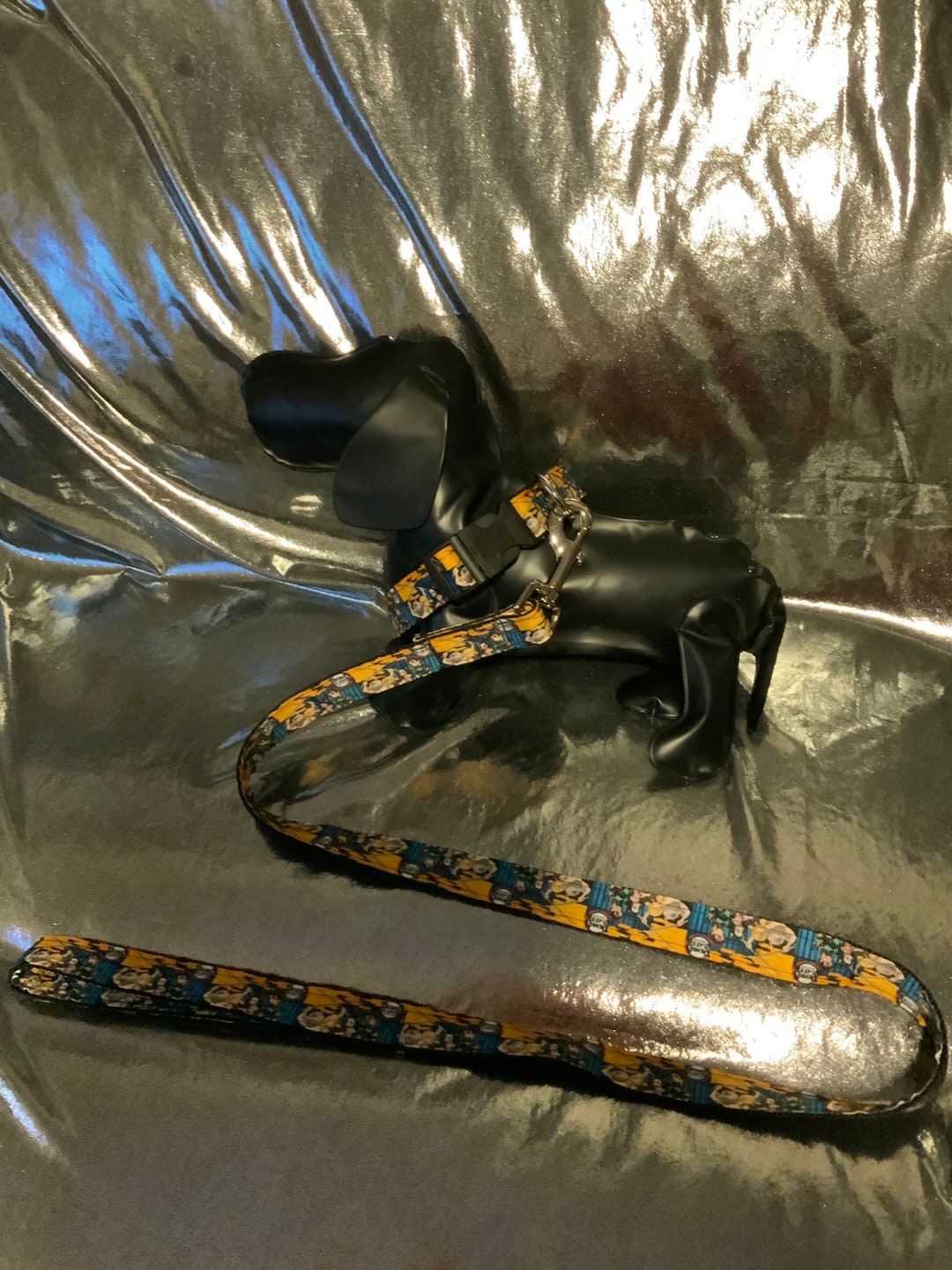 1” the Blade That Destroys Demons Collar & Leash Set - Etsy