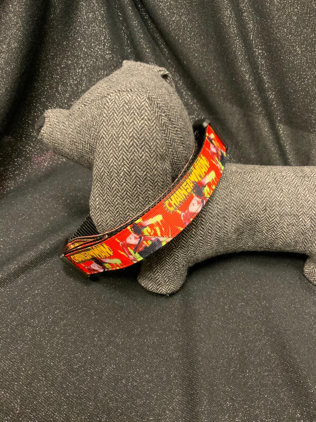 1” Chainsaw Demon Collar - Etsy