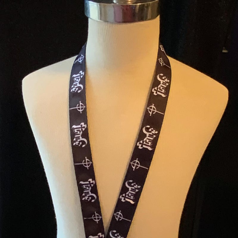 Ghost Logo Lanyard - Etsy