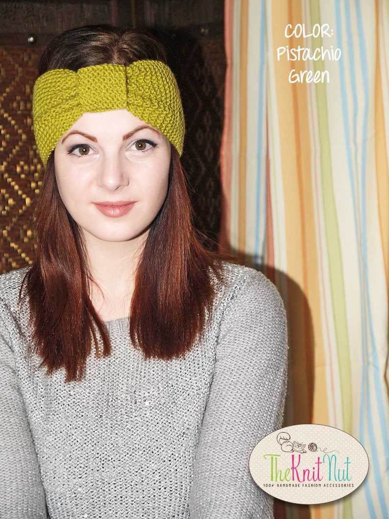 Knitted Turban Winter Headband Winter Knit Ear Warmer Winter Etsy