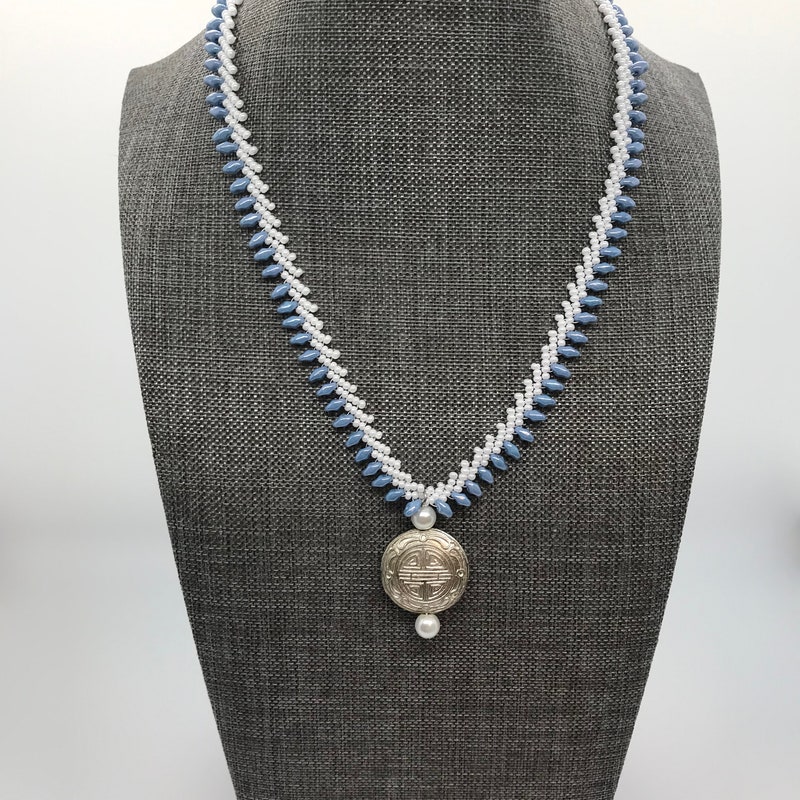 Super Duo Bead Necklace - Etsy