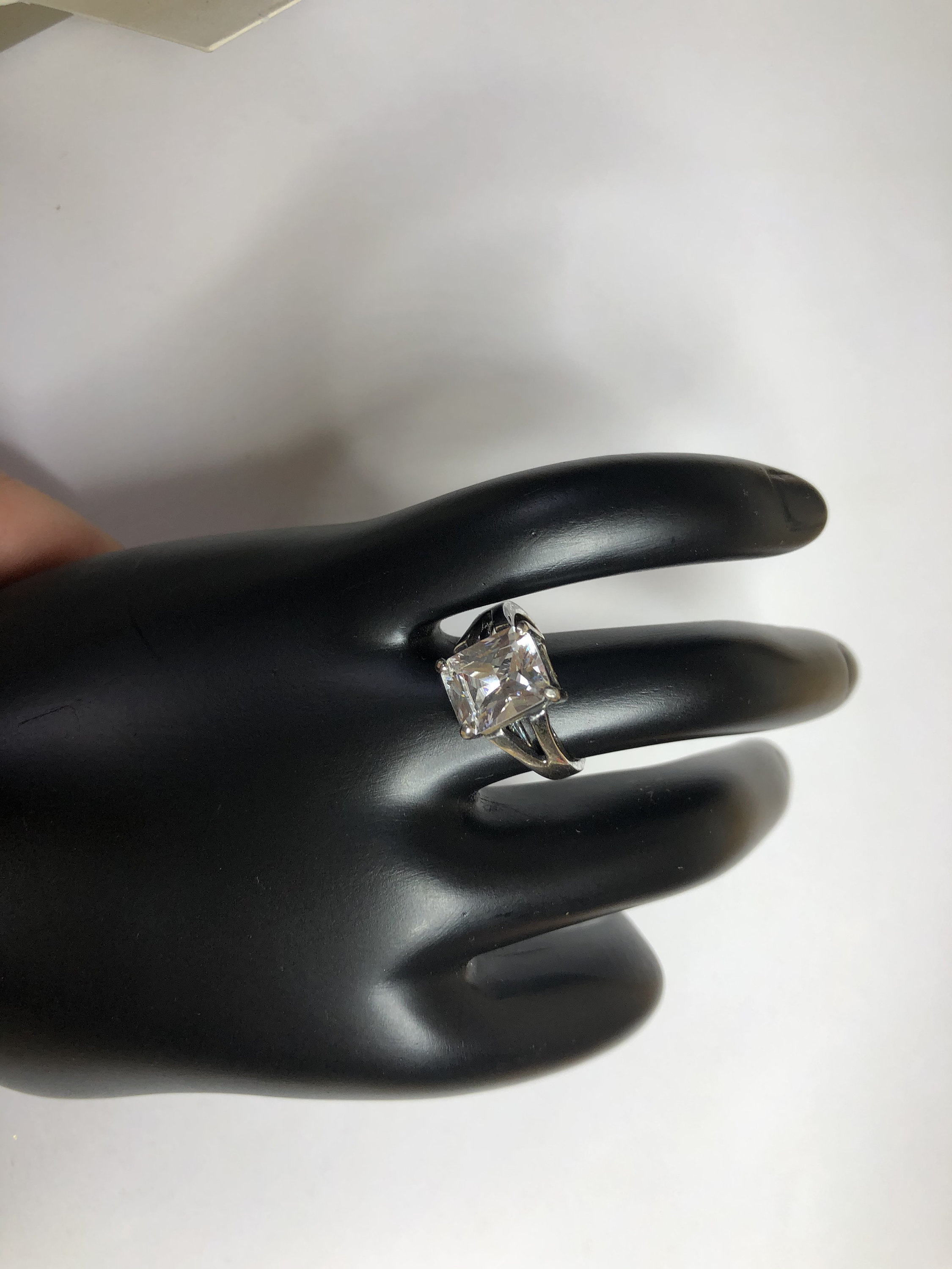 CZ 925 Size 7 Ring Vintage Avon - Etsy