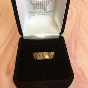 Camo Ring - Camouflage Band - Wedding Band - Etsy