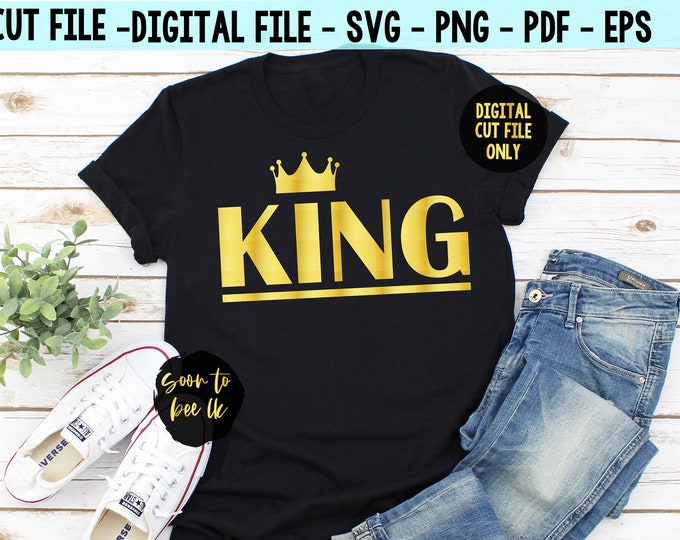 King SVG, King Cut File, Black King Svg, Man Svg, Afro Svg, Black Man ...